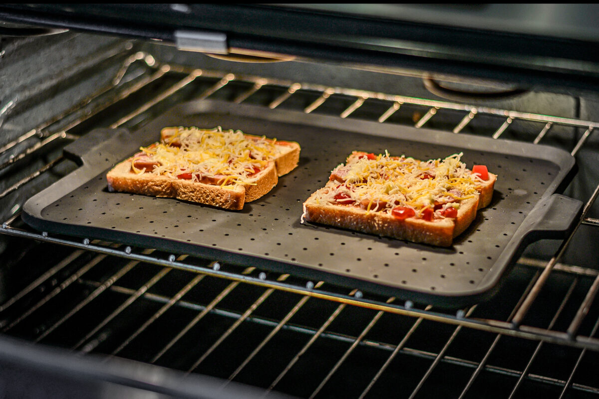 Beckon Ware Silicone Splatter Screen for Frying Pan & Grease Splatter ...